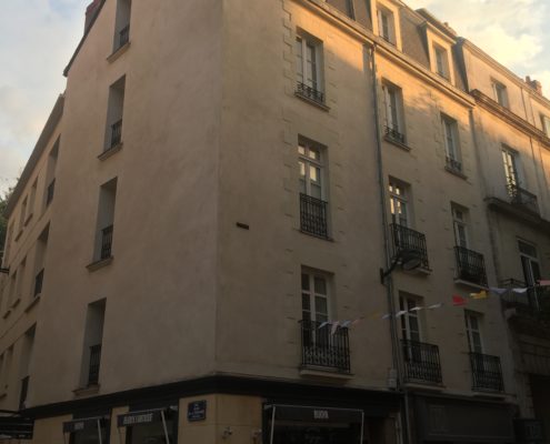Façade et pignon - 14 rue Scribe à Nantes - SORMA